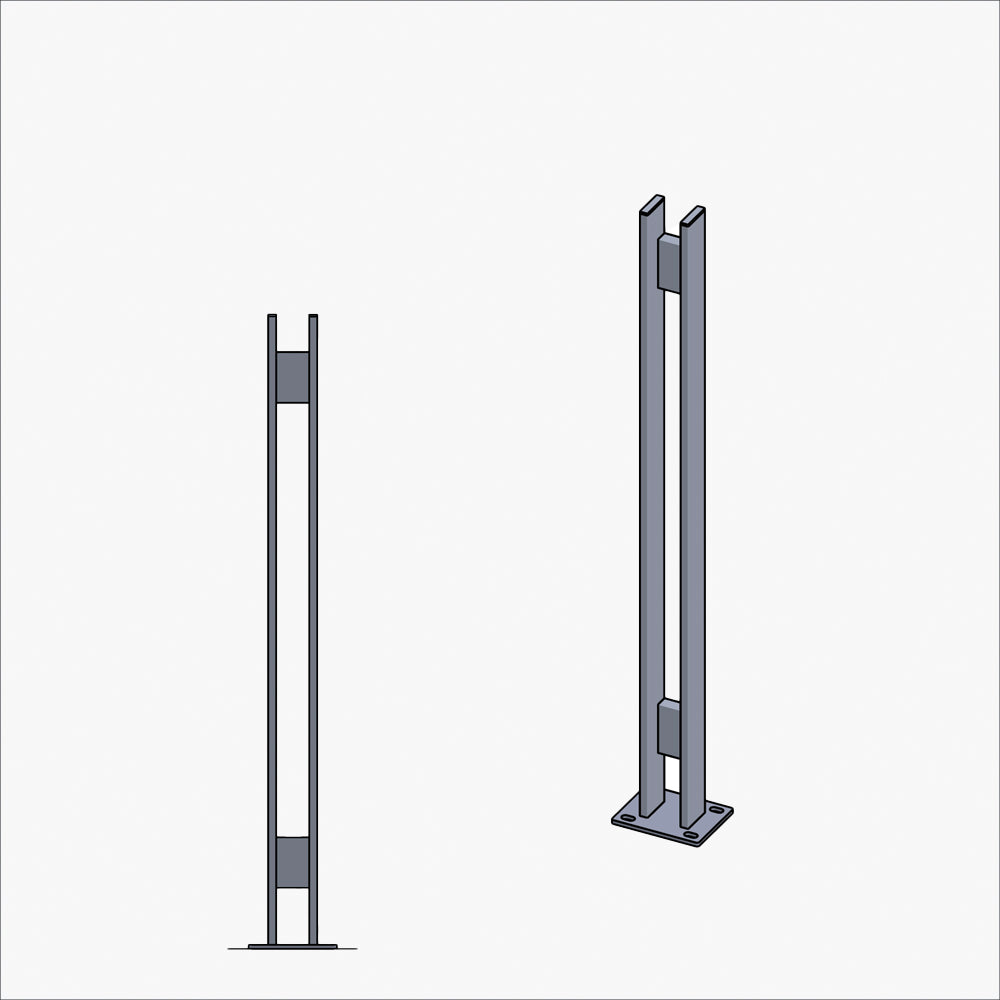 The Finns - Modern Architectural Fence Posts | FenceLab