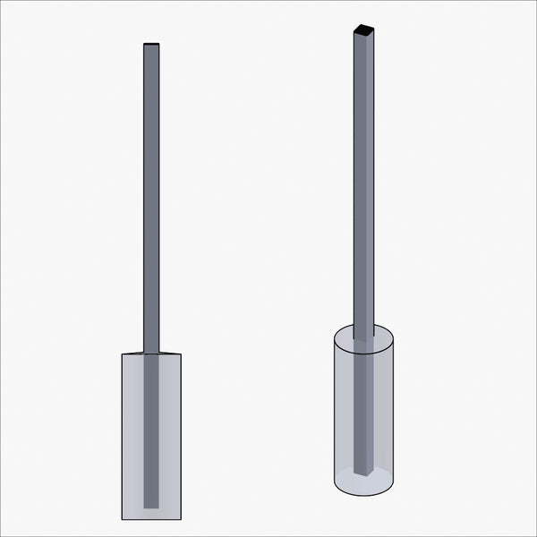 The Finns - Modern Architectural Fence Posts | FenceLab